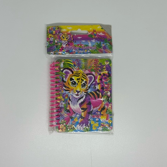 Lisa Frank | Office | Lisa Frank Mini Glitter Journal | Poshmark